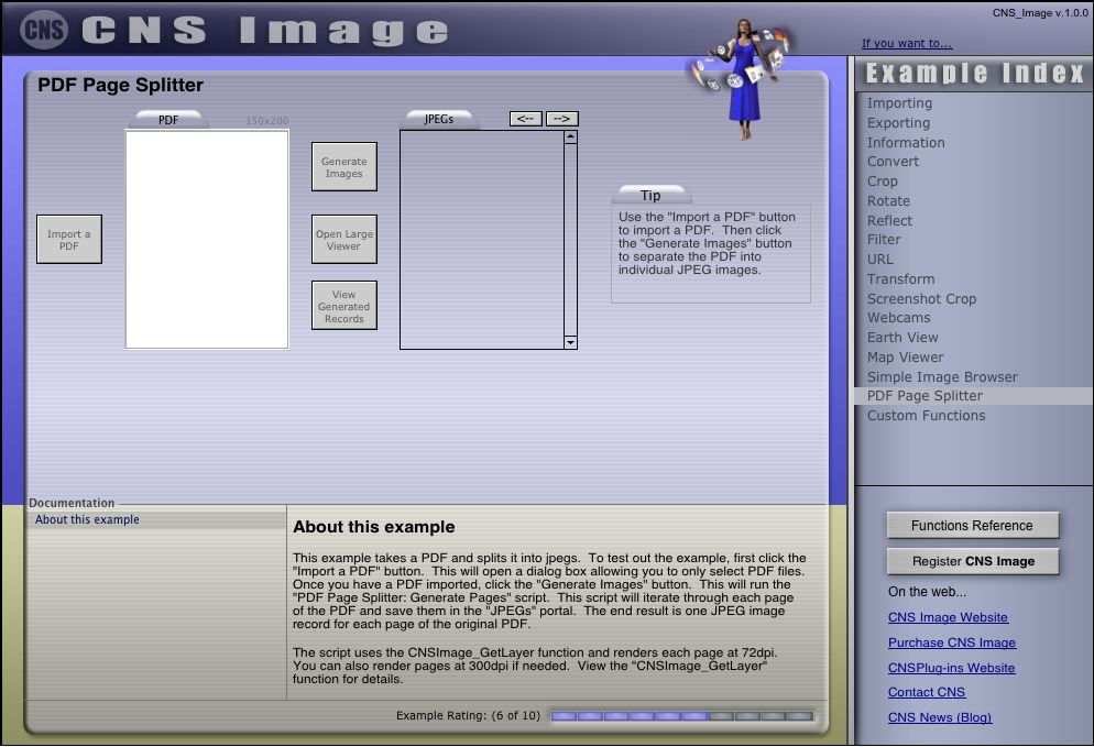 CNS Plug-ins: CNS Image