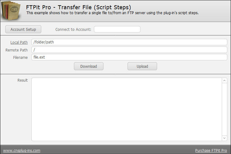 CNS Plug-ins: Transfer File (Script Steps)
